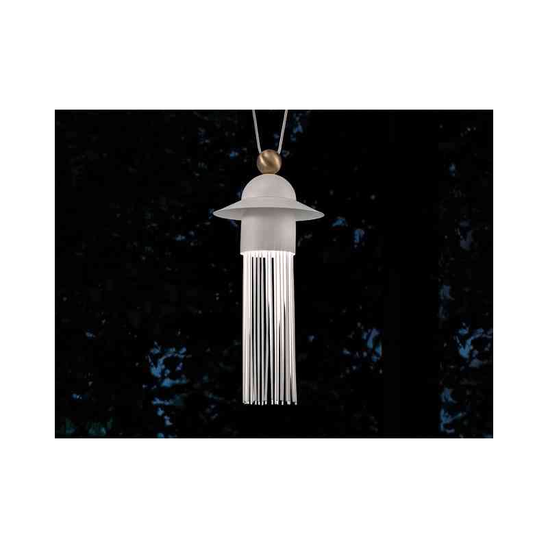 Malowana metalowa lampa wisząca LED Masiero Nappe N1 - Maximus Design