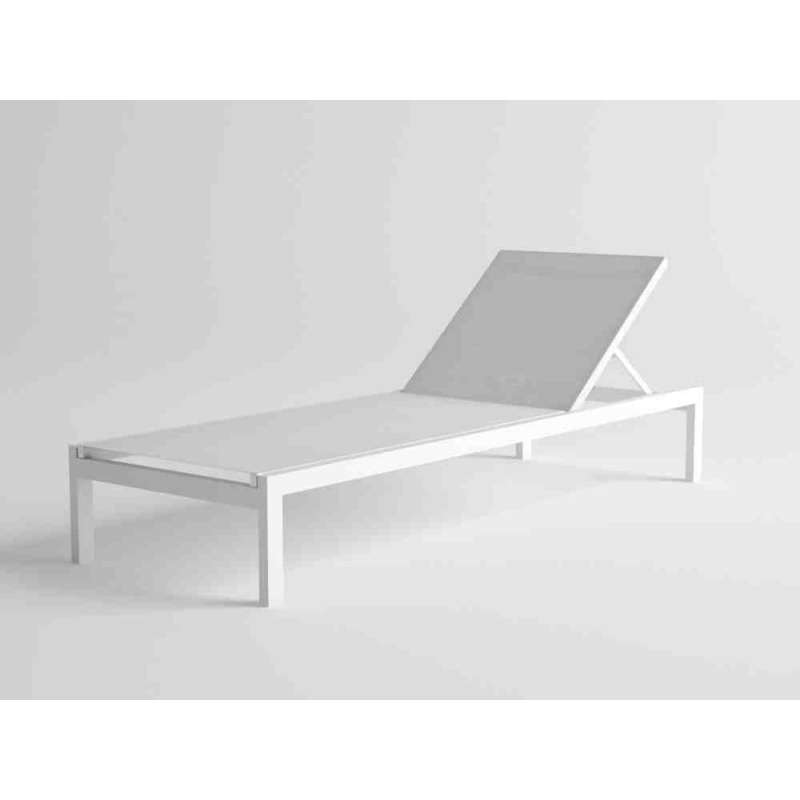 10Deka Milos Leżak aluminiowy z oparciem