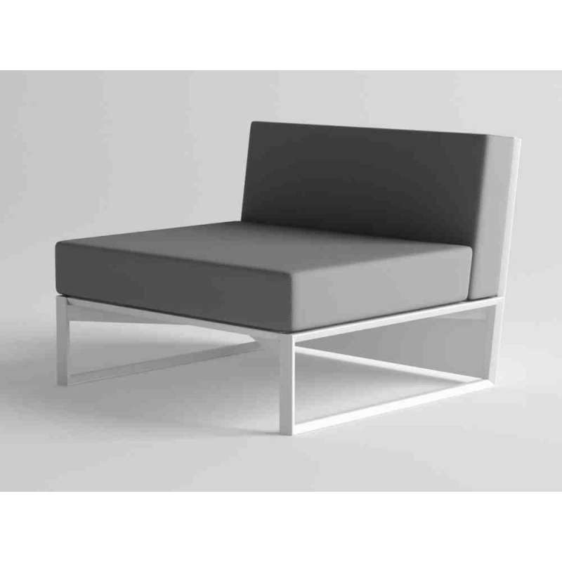 10Deka Ora MODULAR SOFA CENTER PIECE Fotel ogrodowy aluminiowy