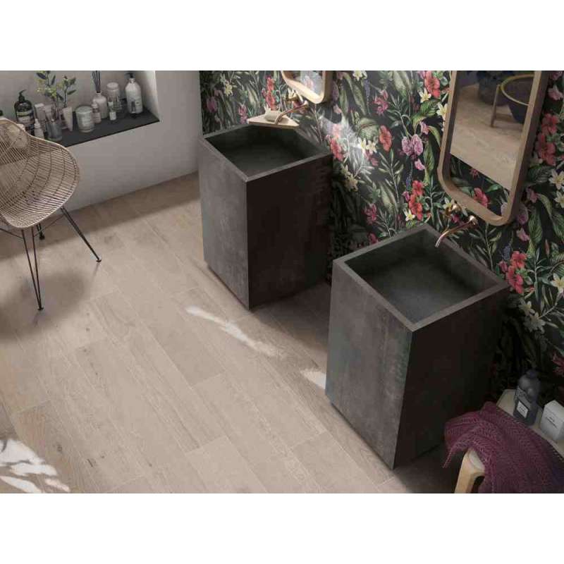 ABK Bath Design Wolnostojąca kwadratowa umywalka z kamionki porcelanowej