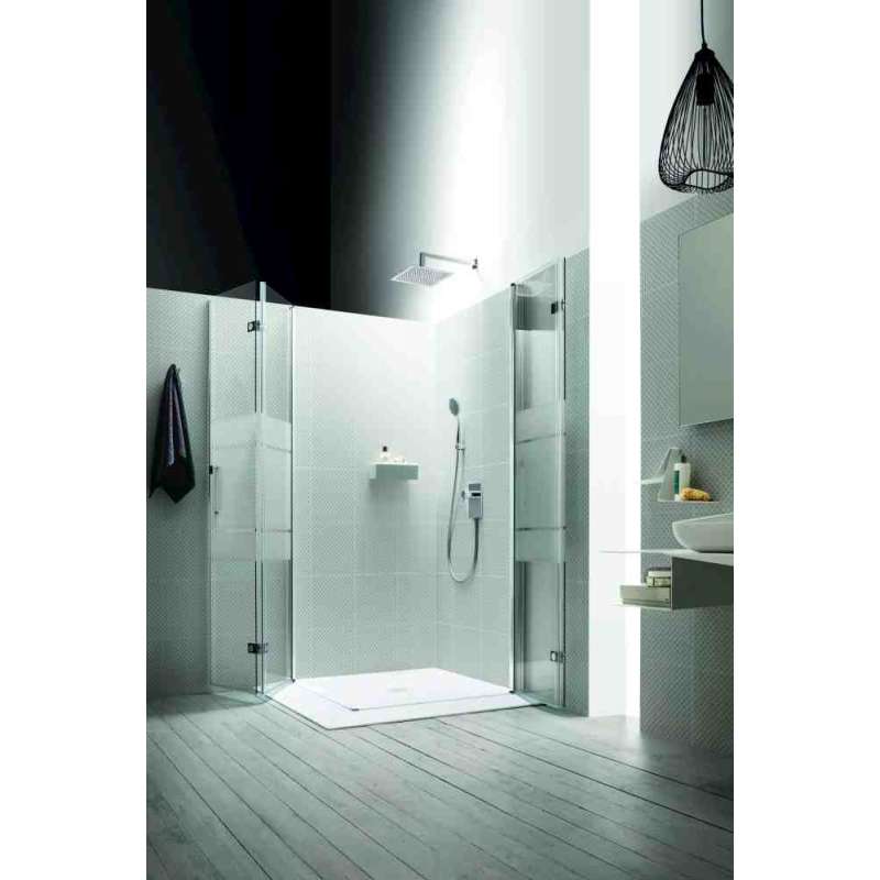 Arblu Sei Narożna kabina prysznicowa z drzwiami składanymi