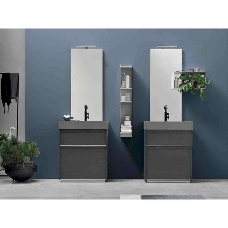 Arcom Vanity - COMPOSITION 08 Naścienna drewniana szafka z szufladami