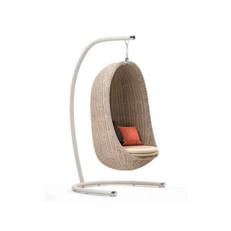 Atmosphera Nest STAND Krzesło ogrodowe wiszące z polietylenu