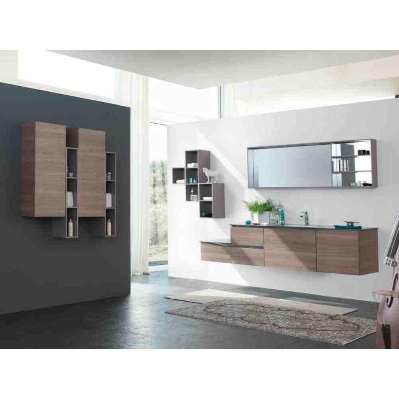 BMT SWING 01 Naścienna szafka na kosmetyki z lustrem