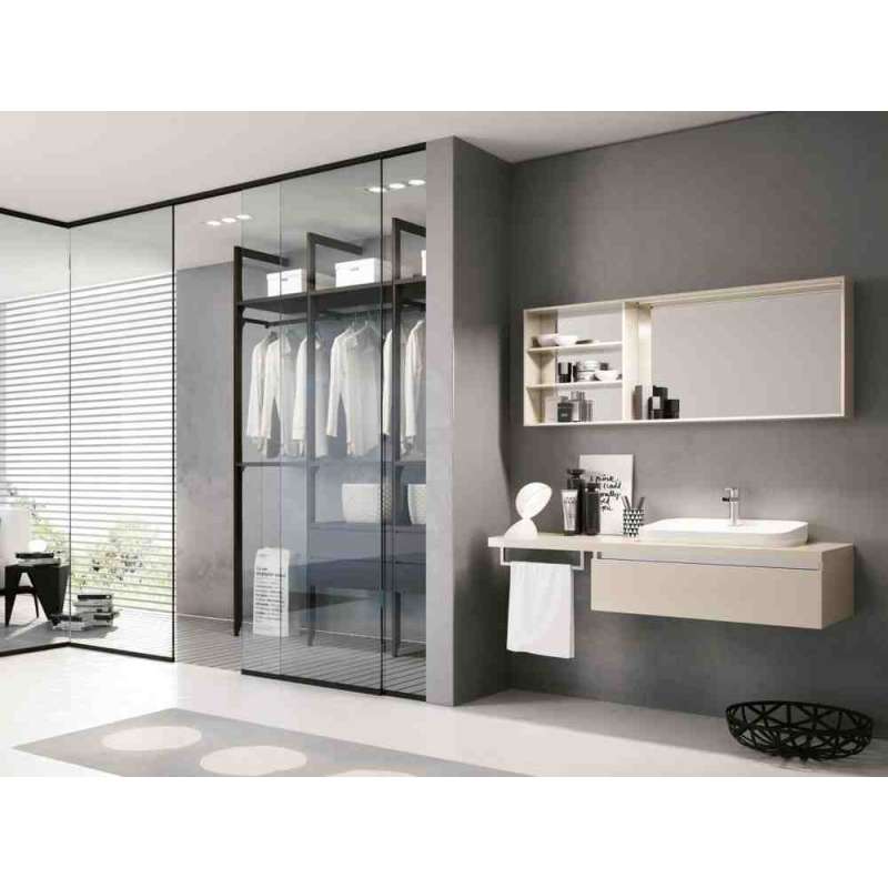 BMT SWING 25 Naścienna szafka na kosmetyki z lustrem