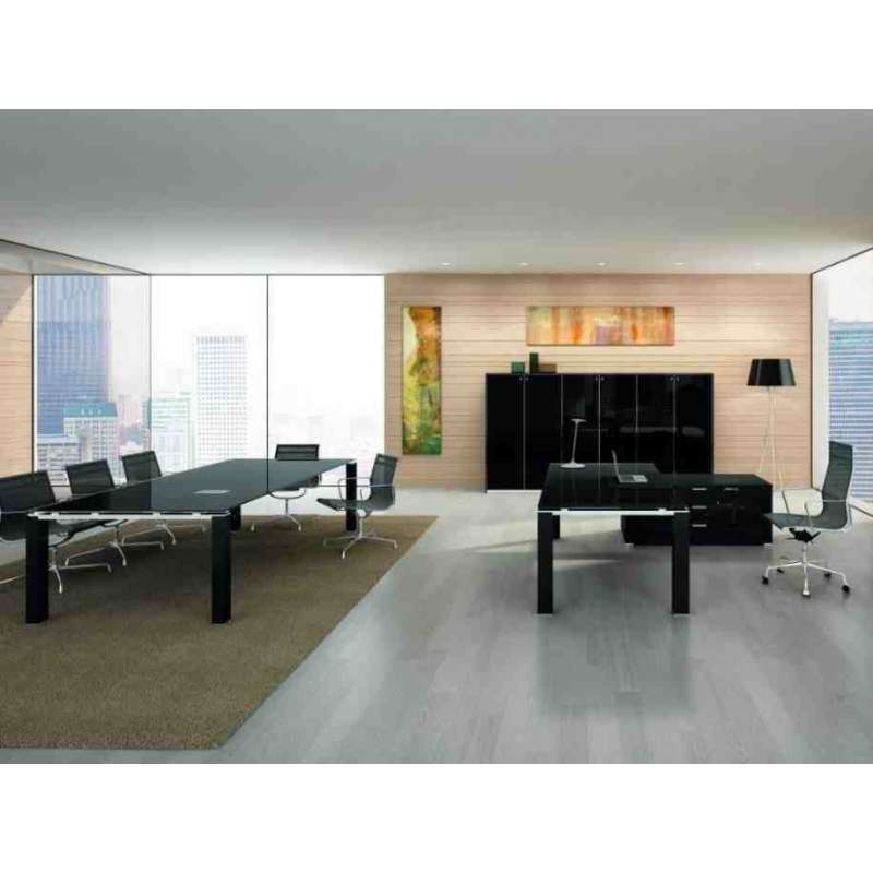 Bralco Jet Evo Biurko biurowe z systemem zarządzania kablami