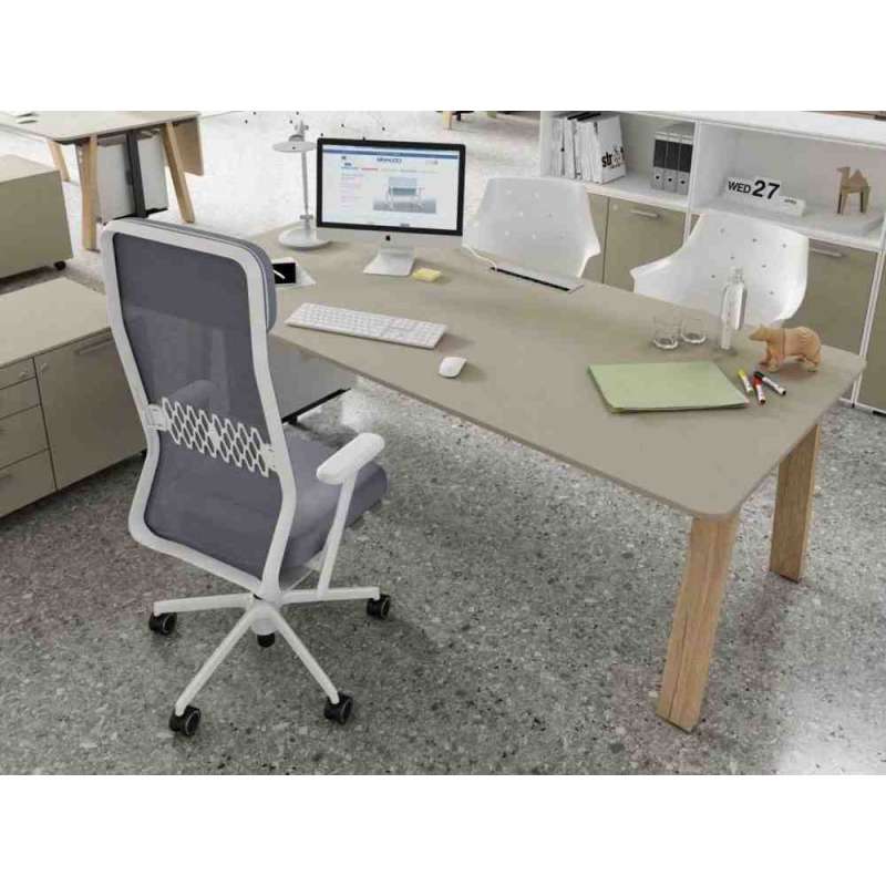 Bralco Take Off Evolution COUNTRY Biurko z miejscem do pracy z zarządzaniem kablami