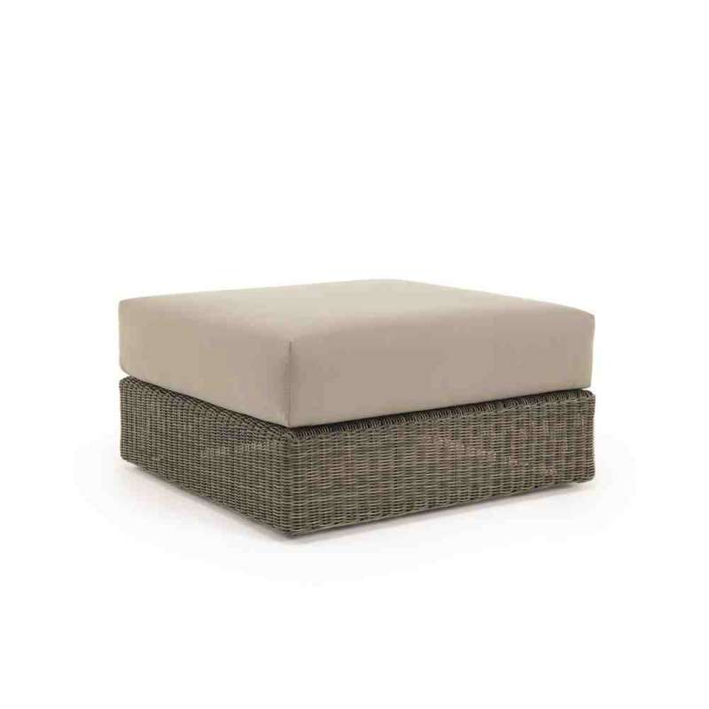 Ethimo Cube Kwadratowy Etimo EtWick® puf ogrodowy