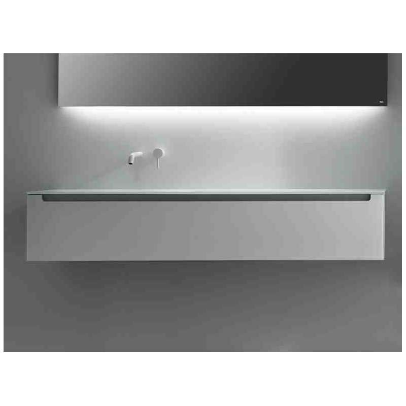 Falper Edge Szafka pod umywalkę z satynowanego szkła