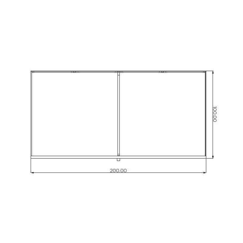 Greenworks 2M2 GREEN SCREEN Szkielet roślinny