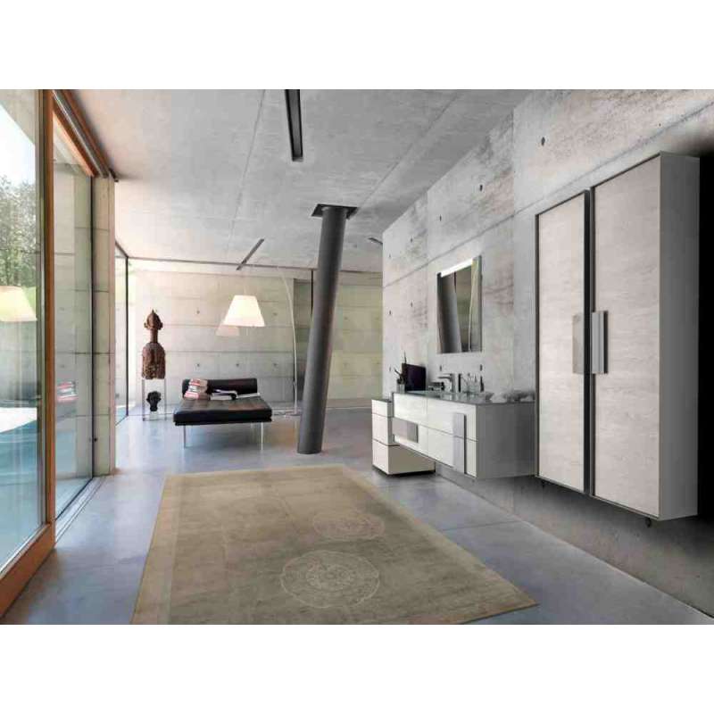 Inda® Qamar - Composizione 3 Sekcyjna szafka na ubrania