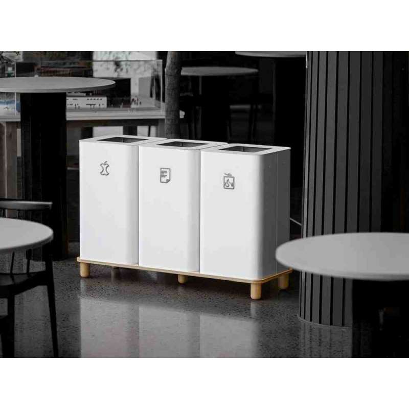 Mizetto ARKAD / ARKIV Kosz na śmieci do segregacji odpadów