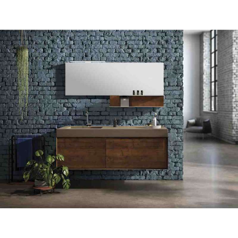 Mobiltesino LU.46 Szafka naścienna z drewna dębowego