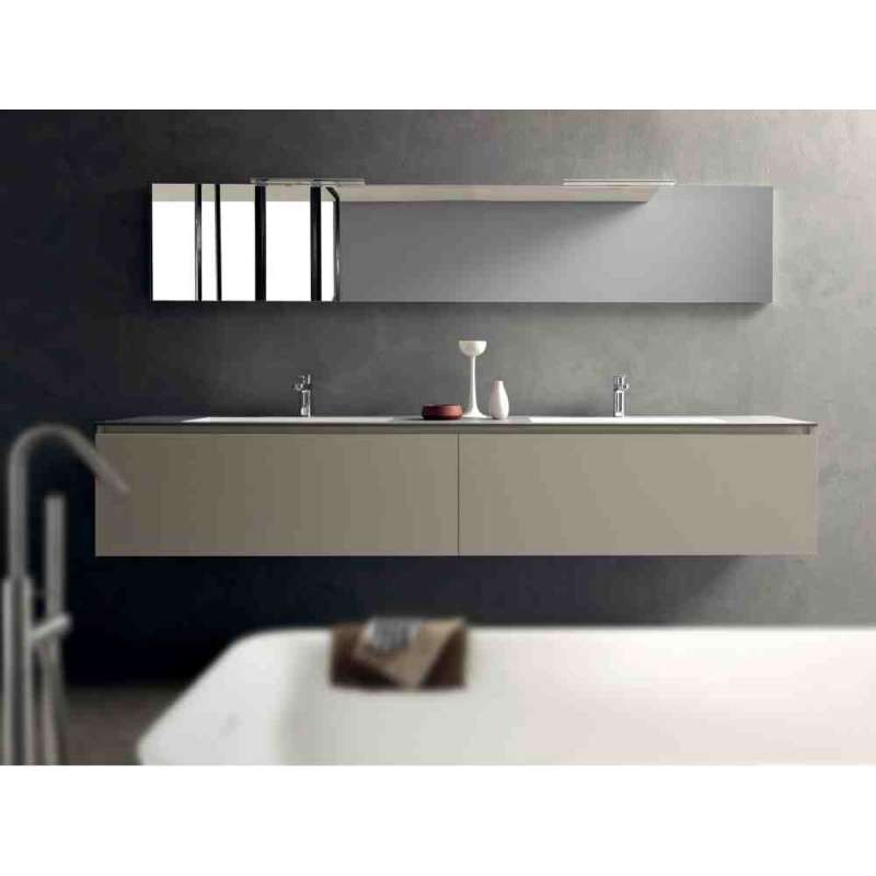 Modulnova Light Podwójna szafka wisząca na wannę firmy milltech