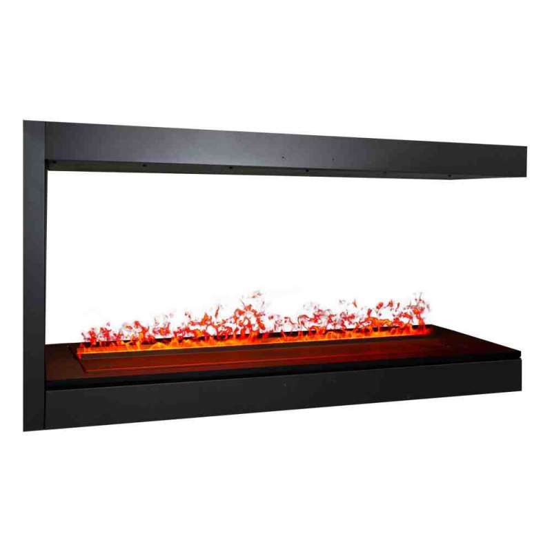 NetZero Fire NZW72F Peninsula Firebox 3-stronne palenisko z wbudowaną wodą