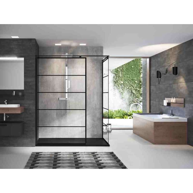 Novellini Kuadra H SQUARES/STRIPES Panel prysznicowy