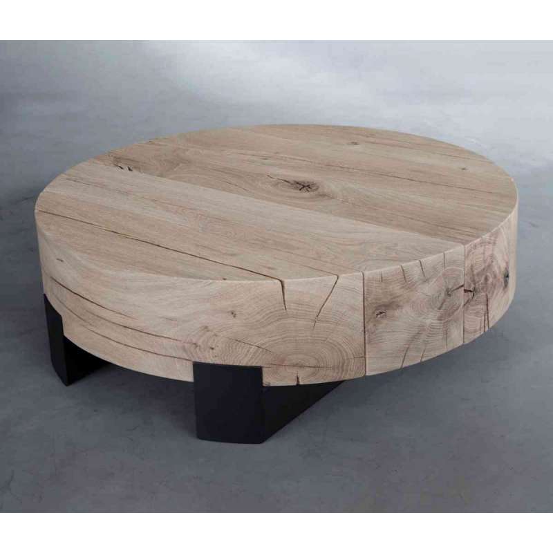 Van Rossum Beam round coffee table - Maximus Design