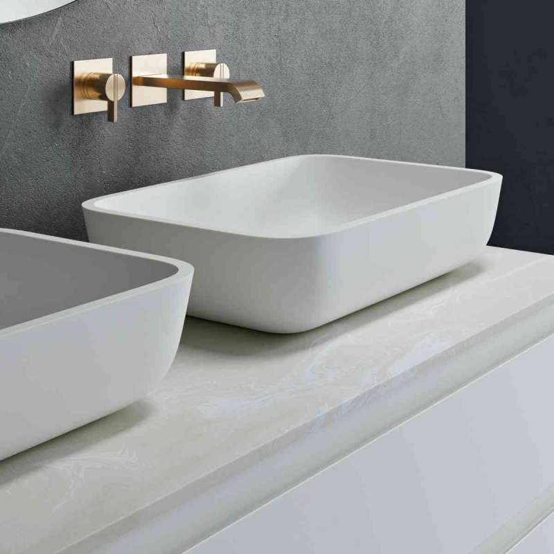 Riluxa CORIAN® | Orion Corian® Countertop Washbasin - Maximus Design
