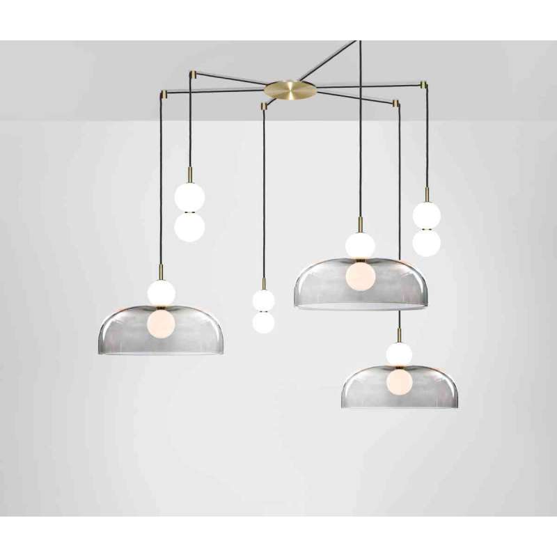 Marc Wood Studio Echo 6 Piece Cluster (Wide) - Lamp and Shade - Maximus ...