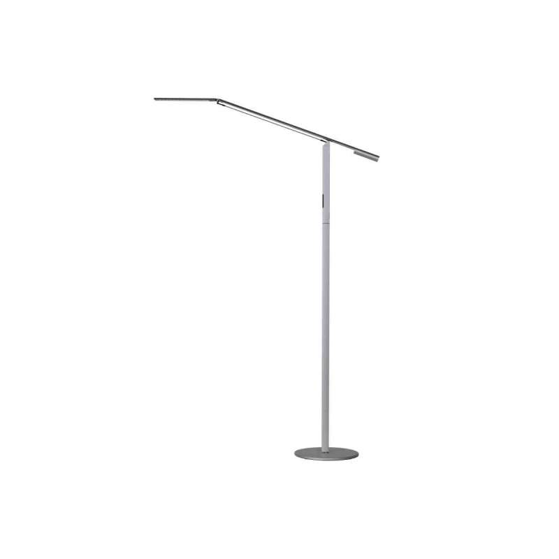 Koncept Equo LED Floor Lamp - Silver - Maximus Design