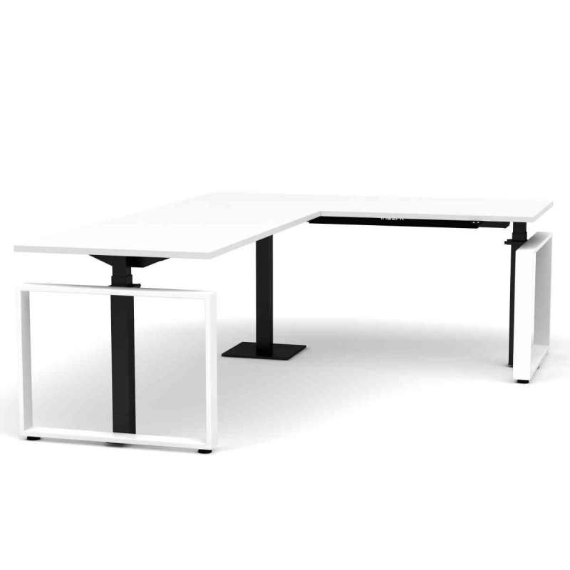 Height adjustable Corner Desk Masterlift® 4 - Maximus Design