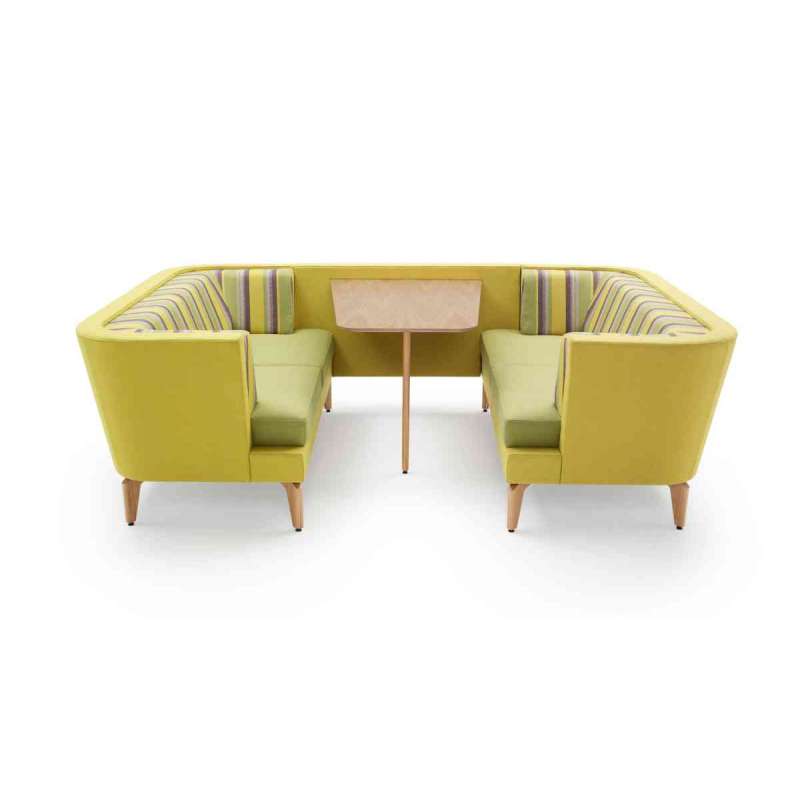 Entente Low Back Booth - 4 - 6 person - Maximus Design
