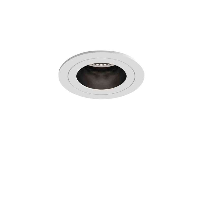 Pinhole Slimline Round Fixed Fire-Rated IP65 | Matt White - Maximus Design