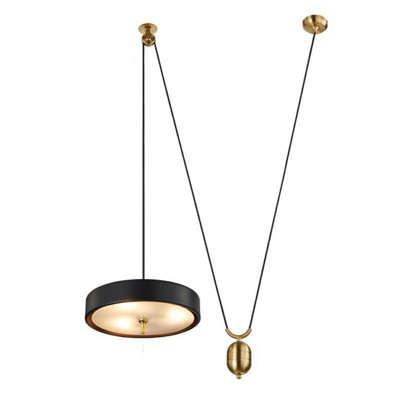 Lampa wisząca Arte Move czarna - aluminium | metal - Maximus Design