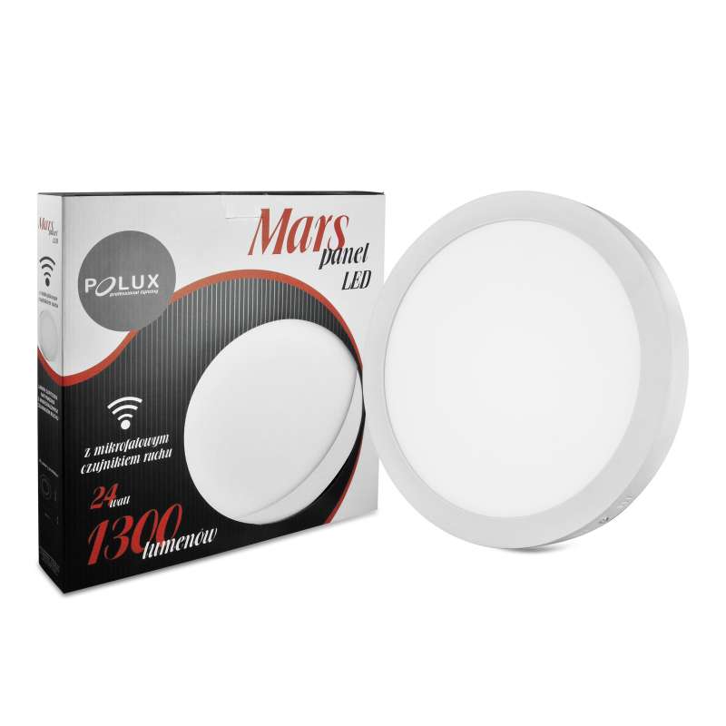 Oprawa diodowa LED Panel IP4 x 24W 30 cm okrągła natynkowa